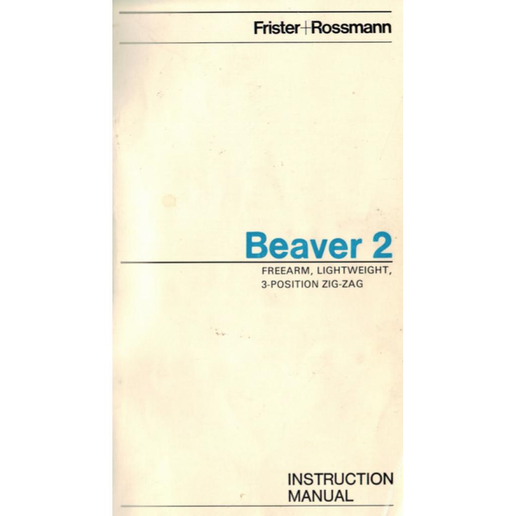 Frister and Rossmann Instruction Manuals