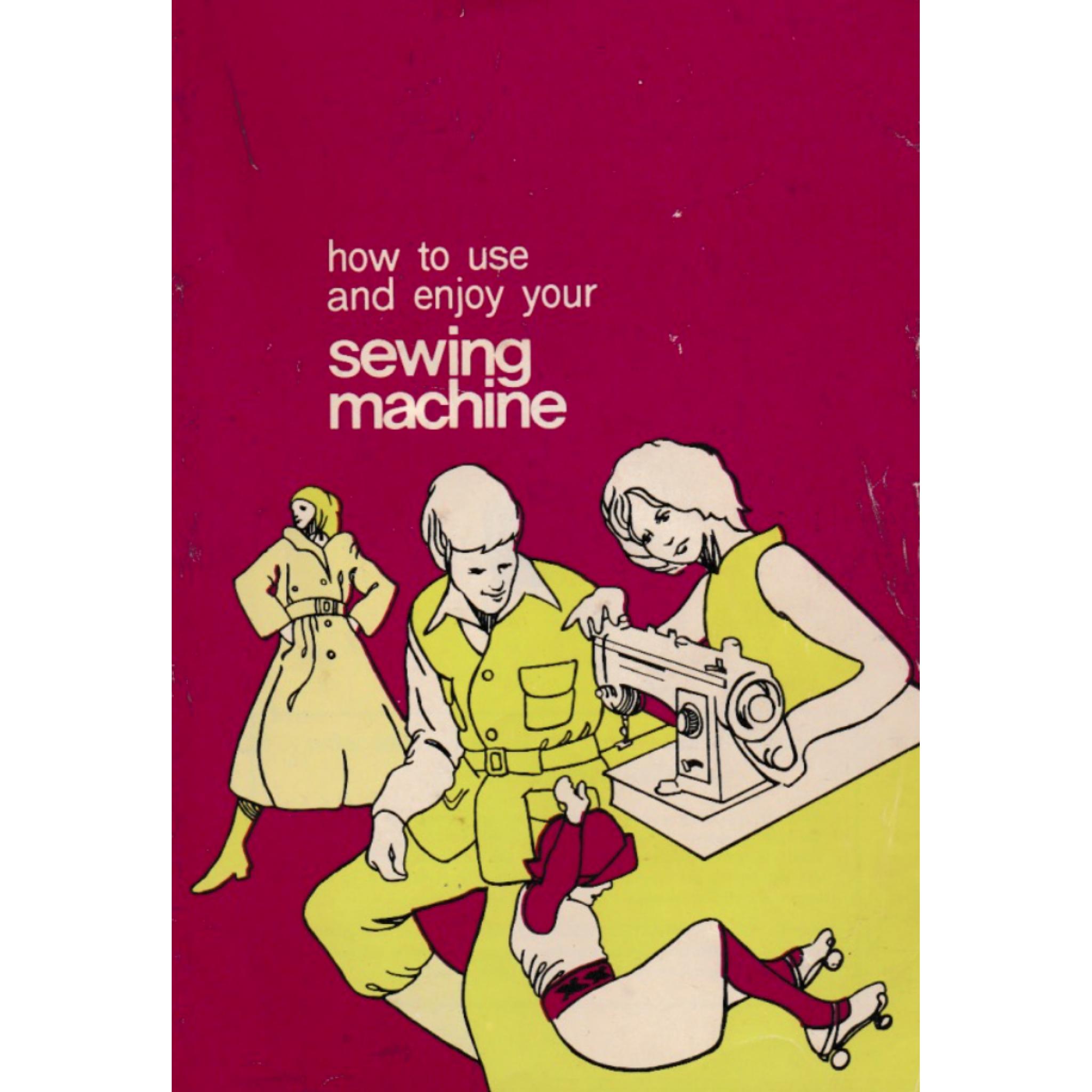 JONES BROTHER Model 671 Sewing Machine Instruction Manual (Download)